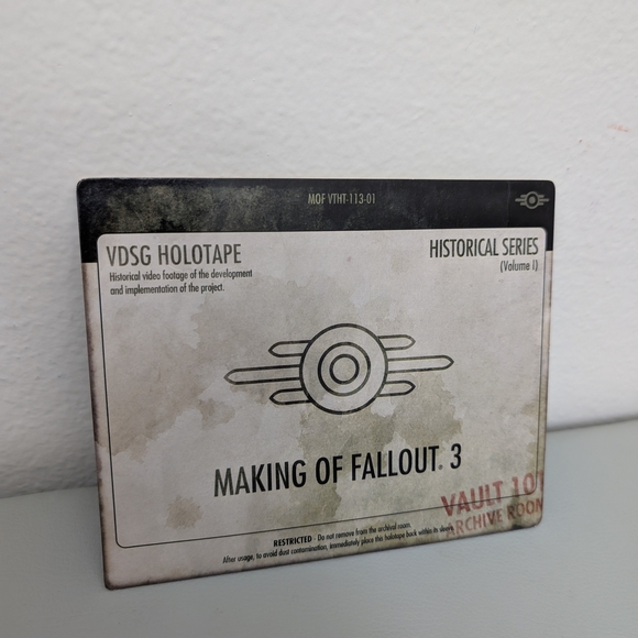 Bethesda | Video Games & Consoles | Vdsg Holotape Making Of Fallout 3 ...
